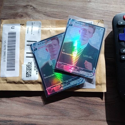 Rick Astley Rick Roll Rickroll Gx Ex Vmax V Pokémon Card Orica ...