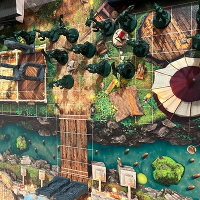 Custom Heroquest Board Game Mat, RPG Playmat, Dungeon and Dragons ...