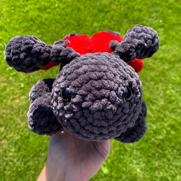 Crochet Pattern: Pocket Pal Ladybug / Insect / Bug/ Amigurumi/ Stuffy ...