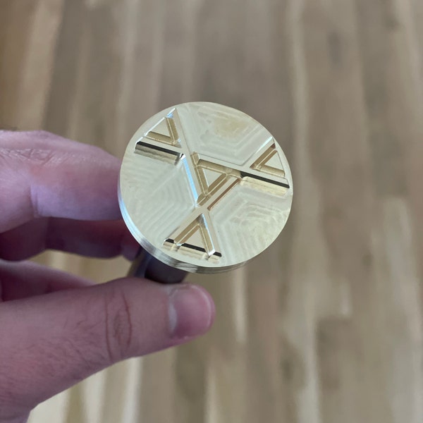 Custom Leather Stamps • Handle Included • Made in USA • 3/8 Thick Brass ...