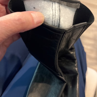 100% Genuine Sheep Leather Socks With Double Rubber Men Size , Khuffain ...