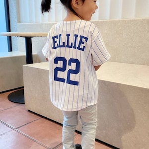 Kids & Youth Baseball Button Down Jersey League Sports Team - Etsy