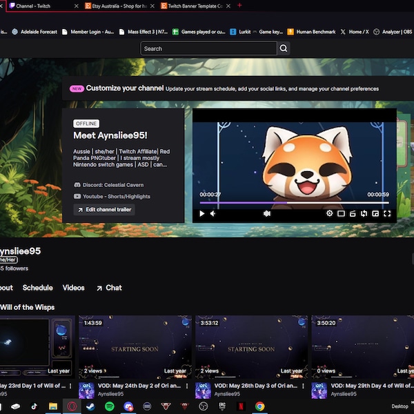 Vtuber Animated Background for Twitch Stream Starry Cloudy Pastel Sky ...