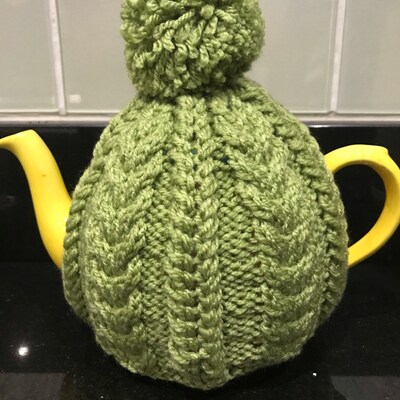 Mini Cable Tea Cosy - Etsy