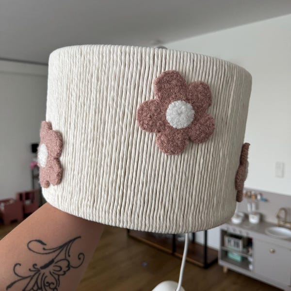 Wall Scone Lampshade, Girl Room Wall Light, Scone Lamp Nursery, Girl ...