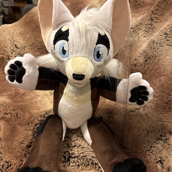 Furry Plush Sewing Pattern Bundle - 20 Inch Canine Floppy Teddy Plushie ...