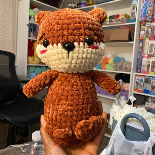 Amigurumi Otter Pattern, Plush Pattern, PDF Pattern, Stuffed Otter Toy ...