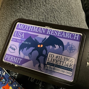 Bigfoot Search Permit 2x3.5 Wallet-sized Metal Card - Etsy
