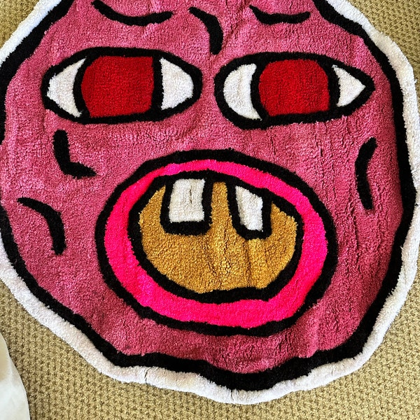 MF DOOM Comic Book Style Rug Tufted (60 X 30) - Etsy