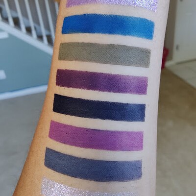 15 Pan Lips Makeup Swatch Stencil Sticker - Etsy Canada