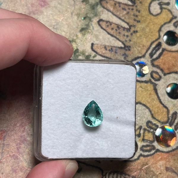 Natural Emerald Crystal Specimen on Matrix, 305 Carats, Rare Mineral ...