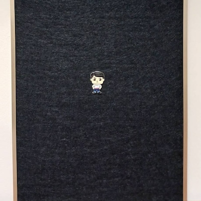 Pin Badge Display Metal-frame, Enamel Pin Display Box for Collector ...