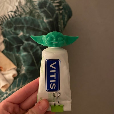 Baby Yoda / Grogu Toothpaste Topper 3D Printed - Etsy UK