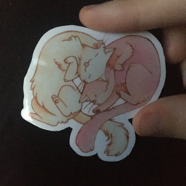 Valentine's Cat Stickerpack, Cat Stickerpack, Cute Cat Stickerpack, Cat ...