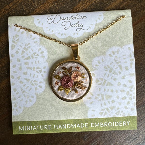 3 Sticky Embroidery Patterns / 25mm / Little Bug Florals / Patterns ...