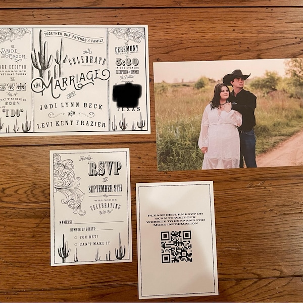 Cow Baby Shower Invitation Western Ranch Baby Shower Invite Cowboy ...