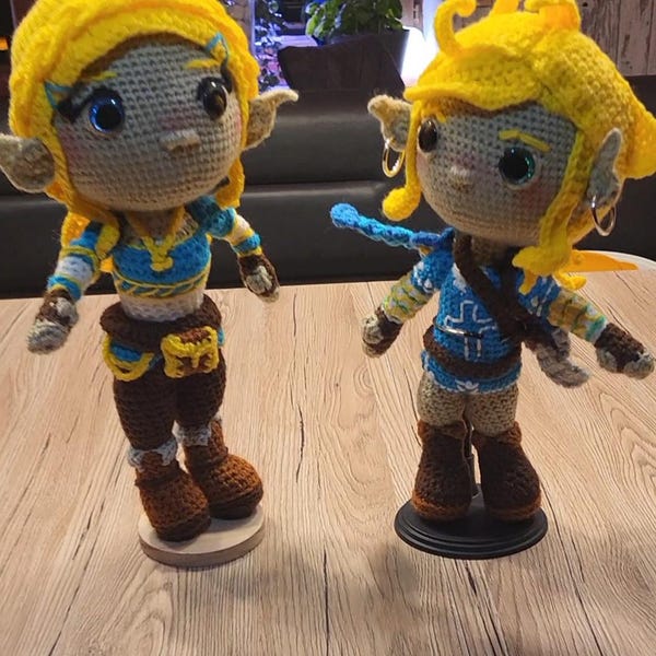 Link, Legend of Zelda Version Botw ENGLISH PATTERN AMIGURUMI - Etsy