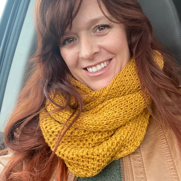 Christmas Sale, Handmade Scarves, 12 Colors, Unisex, Mustard Scarf ...