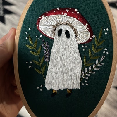 Custom Fungi/mushroom Embroidery and Home Decor - Etsy