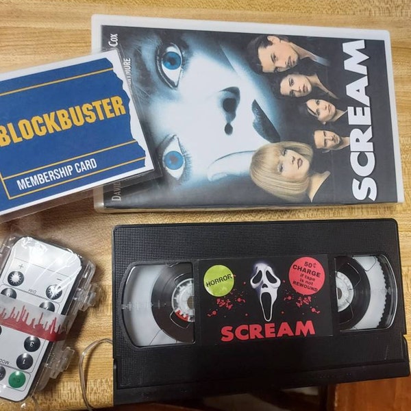 Customize - Horror Movie Vhs Light With Matching Case. You Can Pick the ...