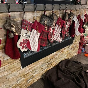 Stocking Name Tags Wooden Personalized Stocking Tag Nametag - Etsy