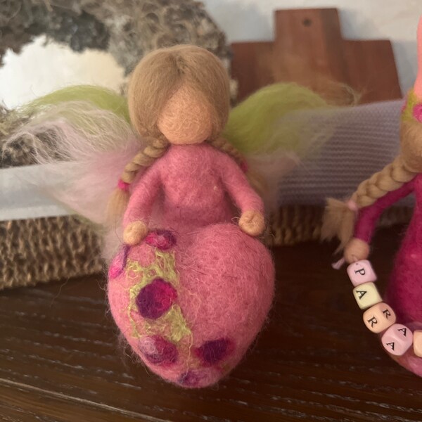 Toadstool-flower Fairy,wet Felted. Waldorf. Felted.flower Child ...