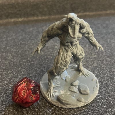 Corpse Giant Shadowfey Miniature Monster D&D Dnd - Etsy
