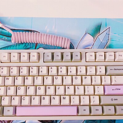 Create Your Own Custom Aviator Connector Coiled Keyboard Cable Made to ...