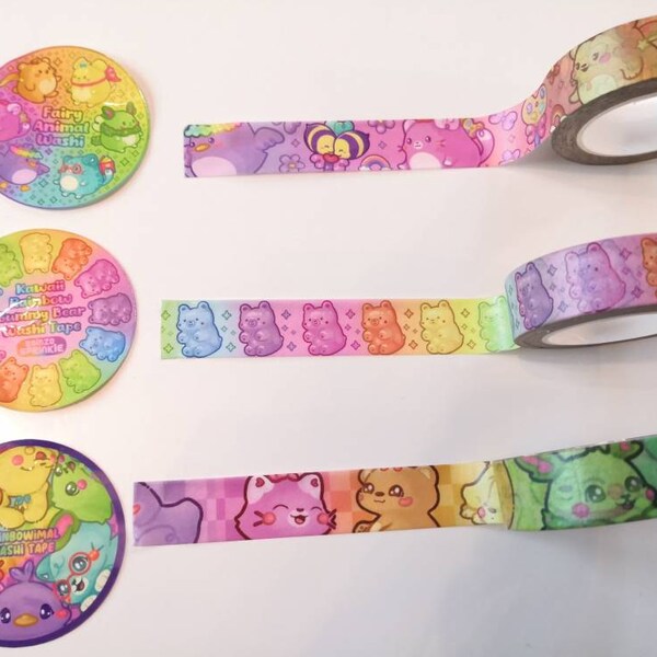 Kawaii Pastel Angy Tiger Sticker Year of the Tiger Stationery Adorable ...