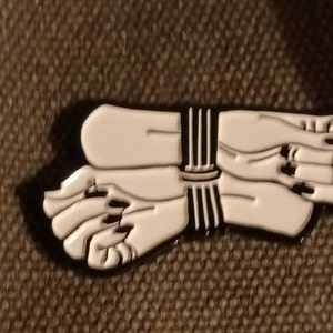 Rope Bunny Boy Bdsm Themed Kinky Enamel Pins - Etsy