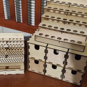 DIY Modular Hobby Workshop Table Organizer Boxes, Choose Between 30 ...