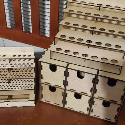 DIY Modular Hobby Workshop Table Organizer Boxes, Choose Between 30 ...