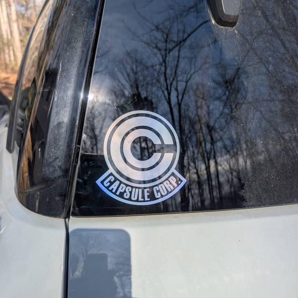 Vinyl Capsule Corp Logo Decal - Etsy