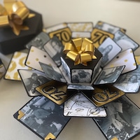 HEXAGON Explosion Box SVG File Instant Download Svg Project for Cricut ...