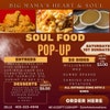 Editable Flyer Template, Soul Food Sunday, Soul Food Flyer, Food Flyer ...