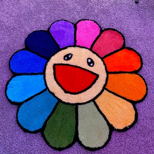 Squashed Squidward Handmade Tufted Rug Spongebob Rug - Etsy