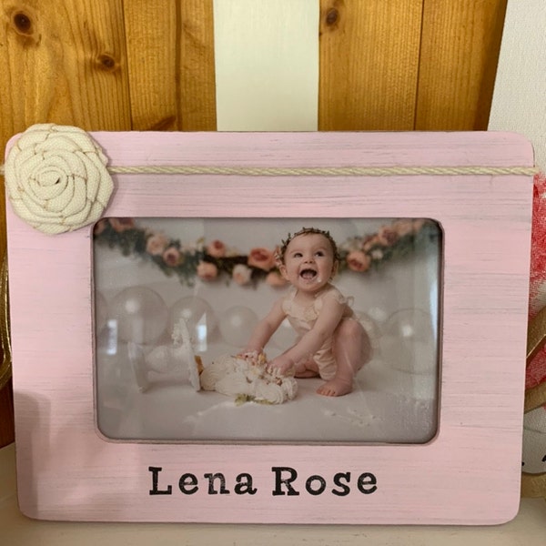 Baby Picture Frame Baby First Birthday Personalized Picture Frame First ...