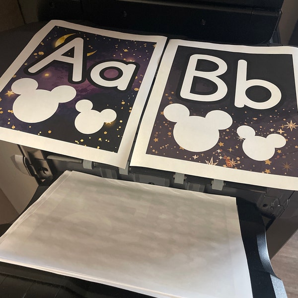 Magical Mickey Classroom Color Posters - Cards - Classroom Decor ...