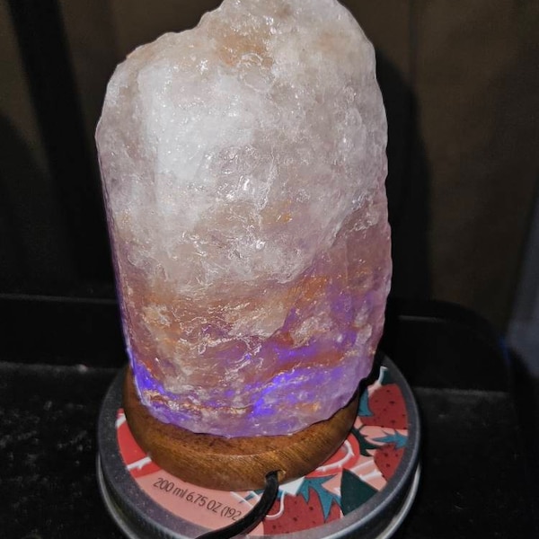 Himalayan Salt Lamp, Pink Salt Lamp, 100% Authentic Natural Rock Salt ...