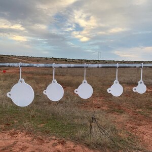 4 Tall IDPA NRA Knock-over Shooting Targets 3/8 | Etsy