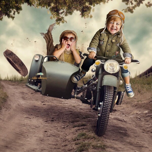 Runaway Sidecar Digital Background / Valentines Backgrounds & Overlays ...