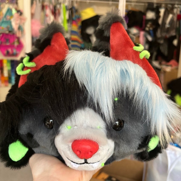 Fursuit Head Emo Hair Tutorial - Etsy