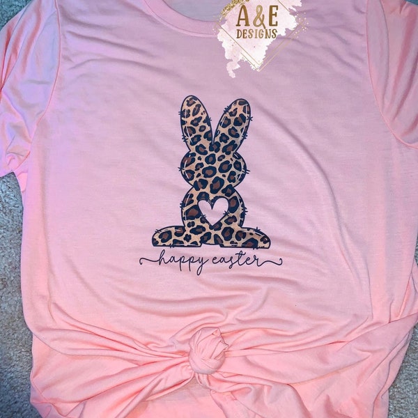 Easter Png, Leopard Easter Bunny Png, Happy Easter Sublimation Design ...