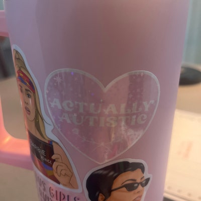 Autistic Pride Holographic Water Bottle Sticker/ Autism - Etsy