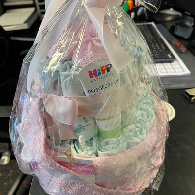 Windeltorte Junge Windelgeschenk Geschenk für Babyparty Pamperstorte ...