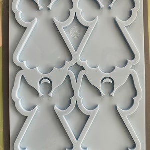 Silicone Christmas Angels Mold 2x large - Etsy