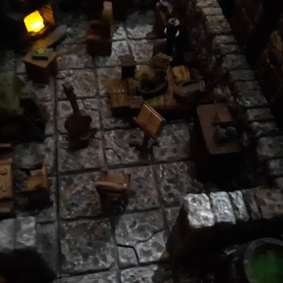 Sacrificial Altar With Pentagram Seal by EC3D / Painted 28mm Miniature ...