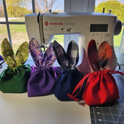 PDF Drawstring Bag for Easter, Bunny Basket to Sew, Gift Bag Sewing Pattern, Bunny Pouch - Etsy