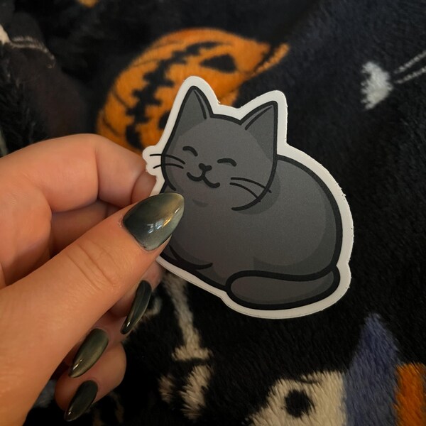 Purrgrammer Cat Sticker Programmer Coder Software Engineer Cat Loaf