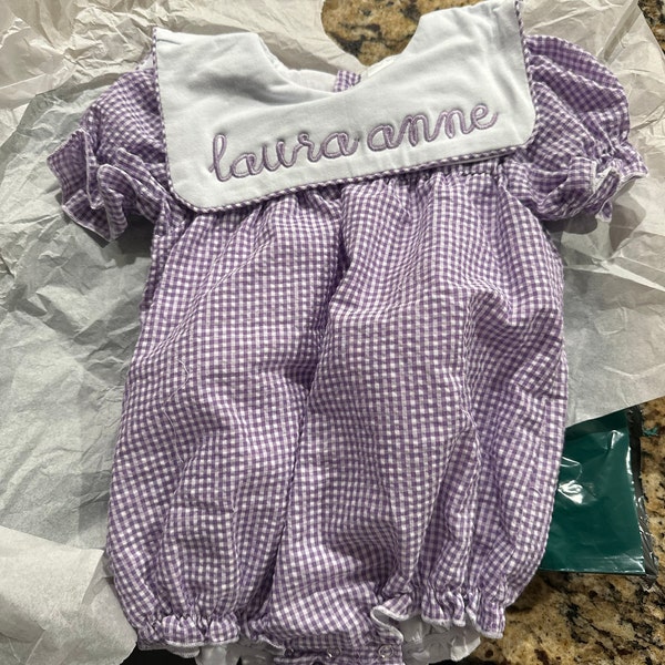 Baby Girl Romper, Baby Girl Bubble Romper, Ruffle Romper, Spring Outfit, Gingham Bubble, Floral ...
